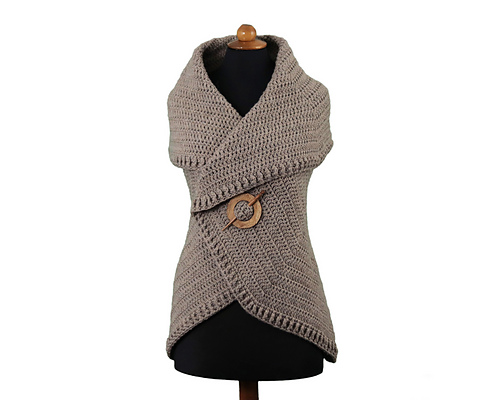 Ravelry: The Simplicity Round Cardigan S - 5XL pattern by Kiki Crochet ...