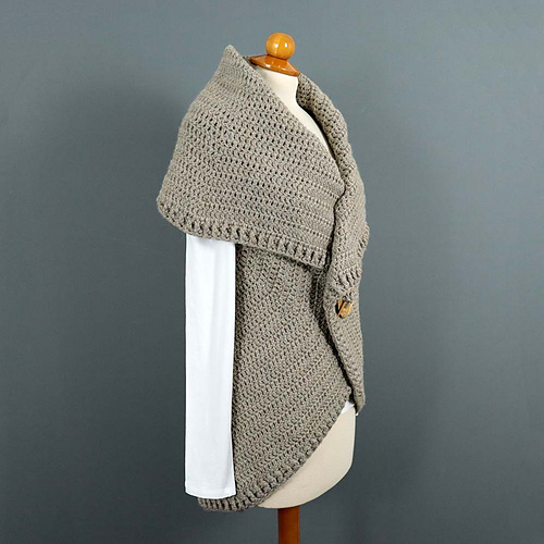 Ravelry: The Simplicity Round Cardigan S - 5XL pattern by Kiki Crochet ...