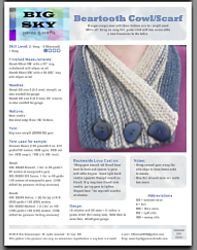 Ravelry: Beartooth Slouch #2 pattern by Kim Haesemeyer