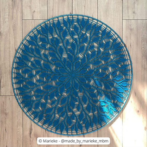 Ravelry: Autumn Leaves Mandala pattern by Kim Bakker