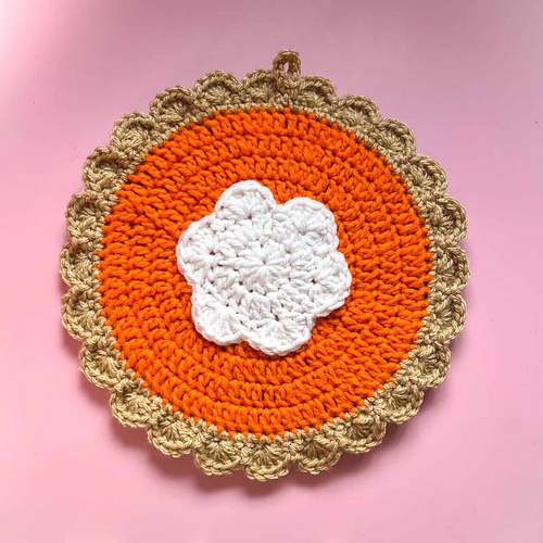 Ravelry: Pumpkin Pie Potholder pattern by Kimberly Arenas/The ...