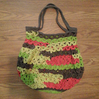 Ravelry: KimmyIsRad's Lacy Market Bag
