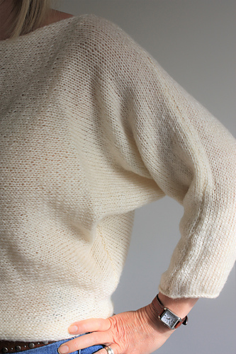 Ravelry: Beginners Batwing Sweater pattern by KingAndEye