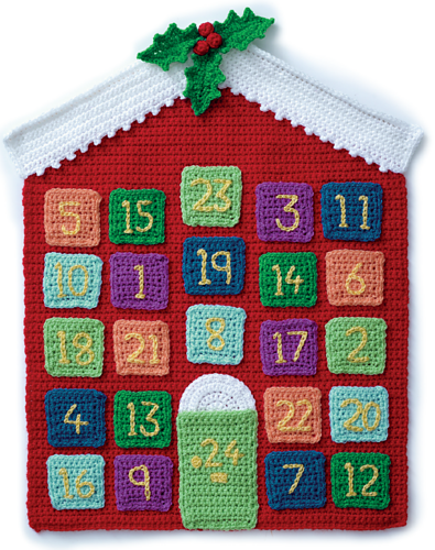 Ravelry: BKXMASC01 House Advent Calendar pattern by King Cole Ltd