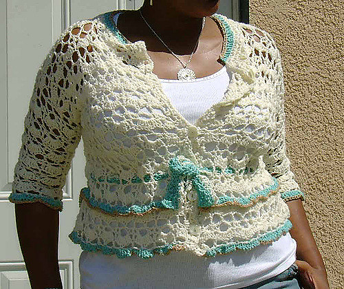 Ravelry: Julia Cardigan pattern by Donna M. Rutledge