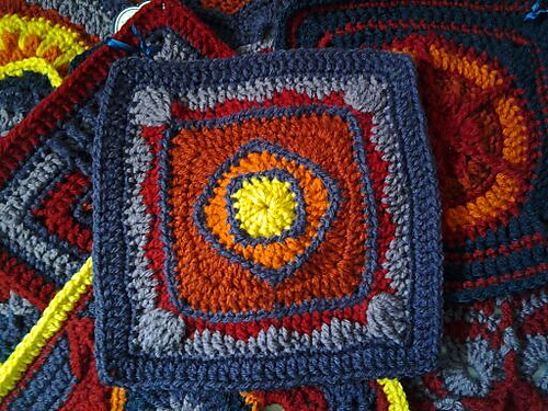 Ravelry: Diamond Squared pattern by Donna Kay Lacey