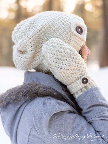 Ravelry: Easy Double Seed Stitch Mittens pattern by Kirsten Holloway