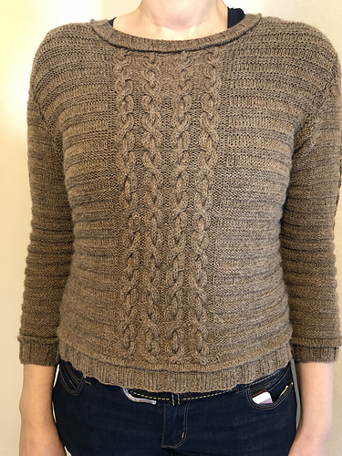Ravelry: Yellow Gold Pullover pattern by Linda Marveng