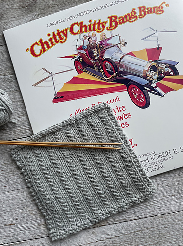 Ravelry: Chitty Chitty Bang Bang Dishcloth pattern by The Kitchen Sink Shop