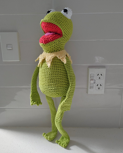Ravelry: KERMIT MUPPET pattern by Esma Holden