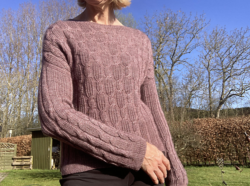 Ravelry: Drifting Wave Sweater pattern by Aneta Bleyer