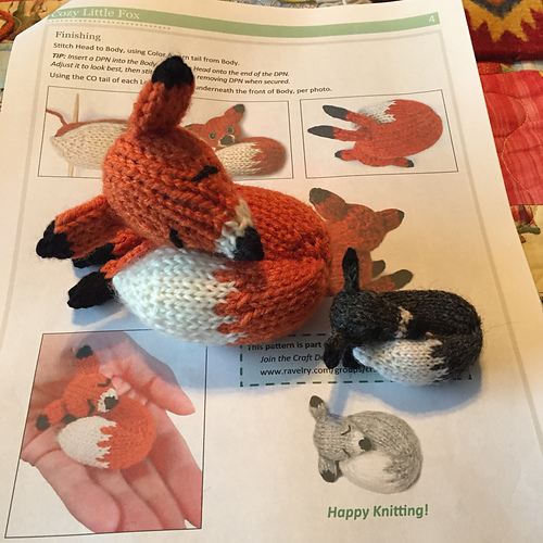 Ravelry: Cozy Little Fox pattern by Sydney Leck