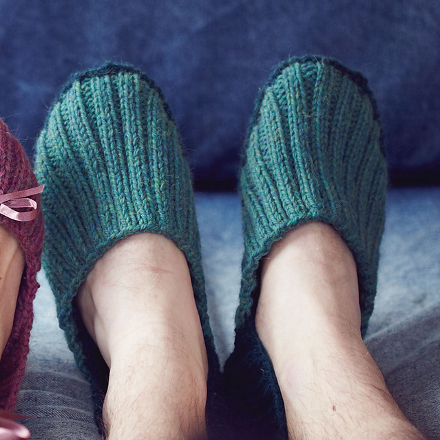 Ravelry: Chunky Slippers pattern by Anni Howard