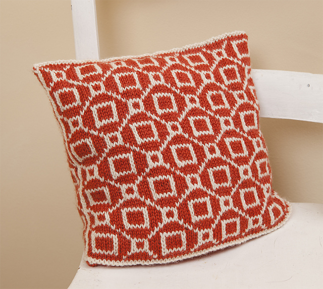 Ravelry: Retro Squares Cushion pattern by Elly Doyle