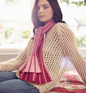 Ravelry: Preppie Scarf pattern by Avril Jennison