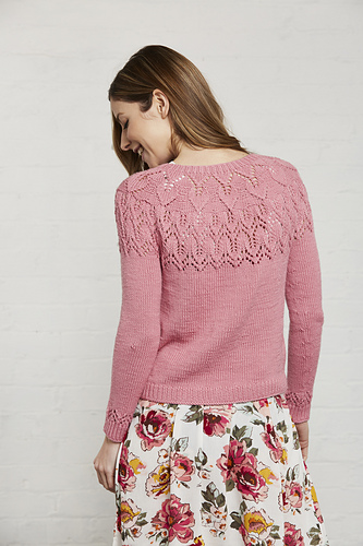 Ravelry: English Rose Cardigan pattern by Deepika