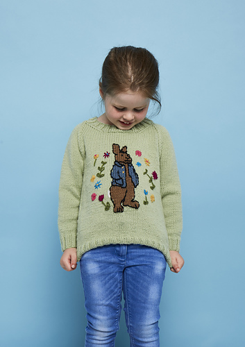 Ravelry: Peter Rabbit Movie Jumper pattern by Vikki Bird