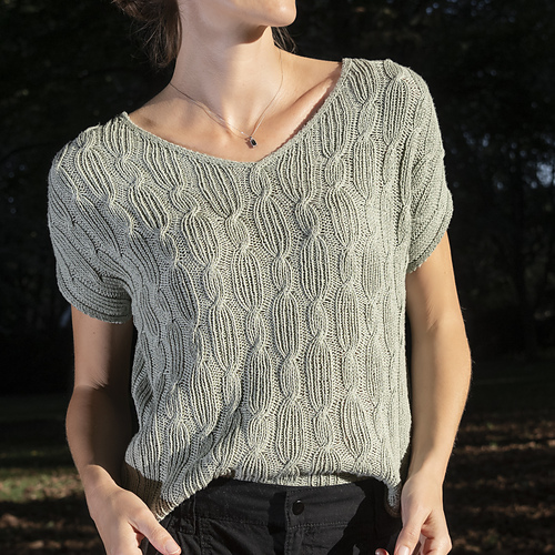 Ravelry: Drifting Wave Tee pattern by Aneta Bleyer