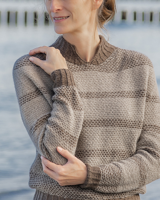 Ravelry: Brickstone Sweater pattern by Aneta Szydlak-Bleyer