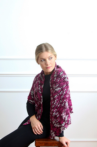 Ravelry: Baneberry Shawl pattern by Emily Johannes