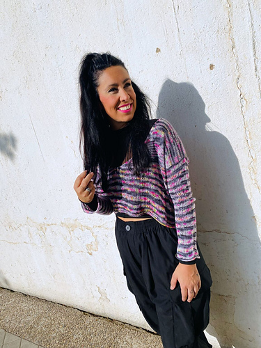 Ravelry: Jersey Lace me Up pattern by Maria Abril