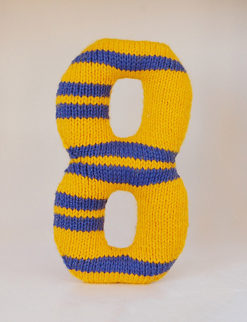 Ravelry: Number Eight - Plush Toy pattern by Dani Church