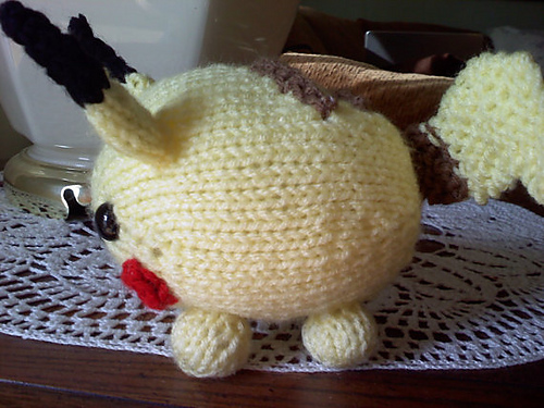 Ravelry: Pokemon Kawaii Pikachu Amigurumi pattern by Knit Kritters
