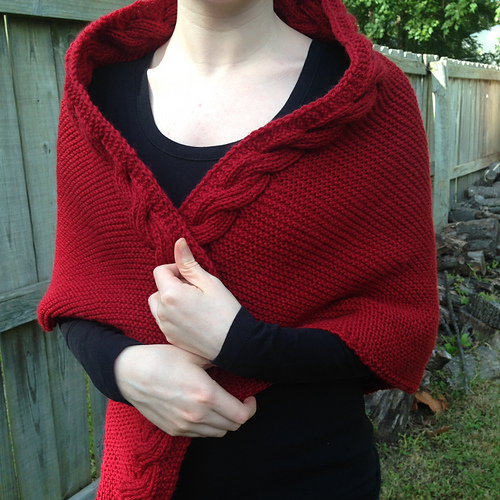 Ravelry: Reversible Cable Wrap pattern by Tamara Evans