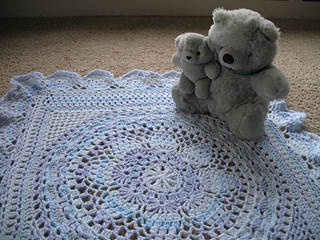 Ravelry: KnitSister1's John's Baby Delight Blanket