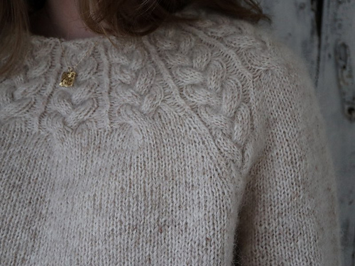Ravelry: Winter Rose Sweater pattern by Trine Ellegaard