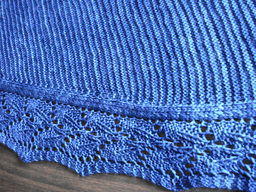 Ravelry: Garden's Blue Flower pattern by Knit-by-Bit Designs