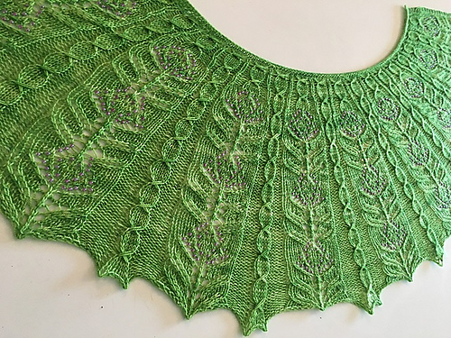 Ravelry: Key Lime Blossoms pattern by Knit-by-Bit Designs