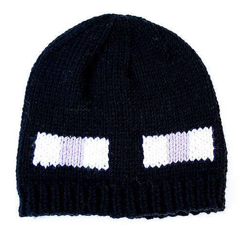 Ravelry: Enderman Hat pattern by Knitca