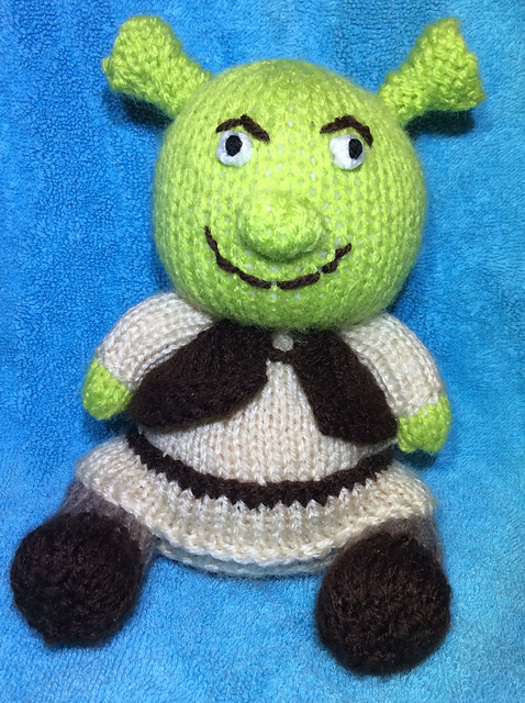 Ravelry: Shrek pattern by Rebecca Roberts