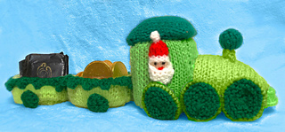 Ravelry: Christmas Santa Sweet Toy Train pattern by Rebecca Roberts
