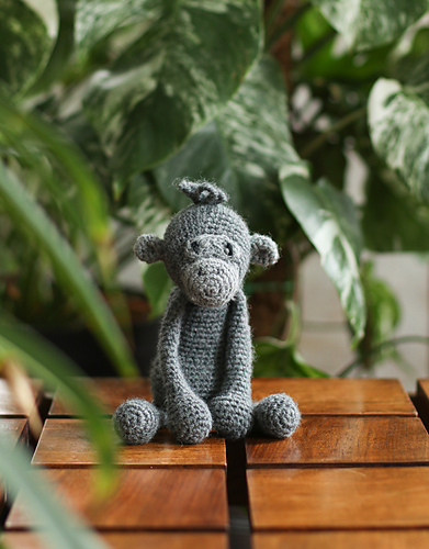 Ravelry: Germaine the Gorilla pattern by Kerry Lord