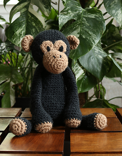 Ravelry: Benedict the Chimpanzee pattern by Kerry Lord