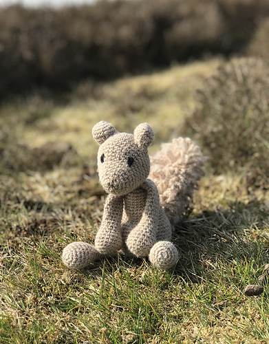 Ravelry: Bradlee the Grey Squirrel pattern by Kerry Lord