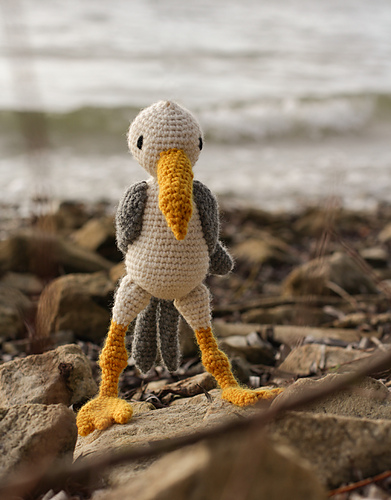 Ravelry: Dave the Seagull pattern by Kerry Lord
