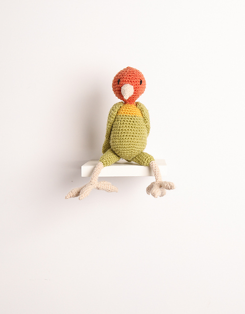 Ravelry: Gianni the Lovebird pattern by Kerry Lord