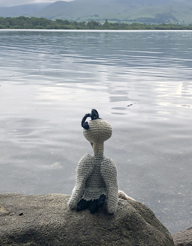 Ravelry: Agnes the Heron pattern by Kerry Lord