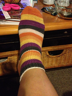 Ravelry: KnitinJenn's Short-Row Toe and Heel Basic Socks
