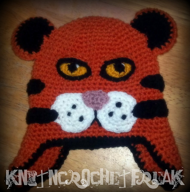 Ravelry: Tiger hat for Children pattern by Amanda Kammrad