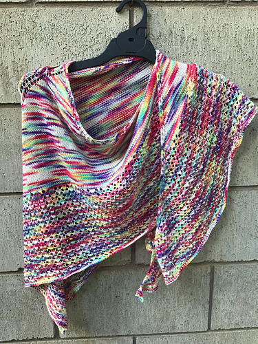 Ravelry: Ice Cream Sprinkles Shawl pattern by Tink Jones