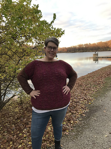 Ravelry: Broadleaf pattern by Wool & Pine