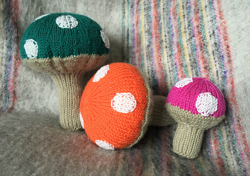 Ravelry: Toadstool Family pattern by Jamie Hoffman
