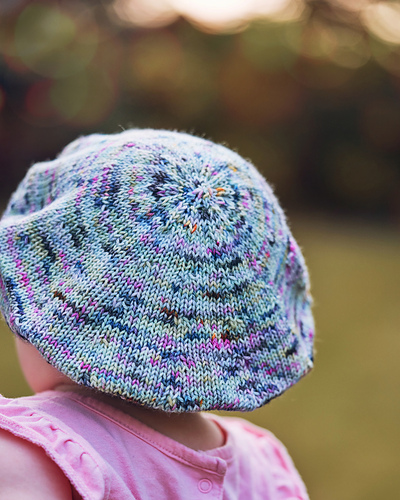 Ravelry: Rebel Girl Beret pattern by Jamie Hoffman