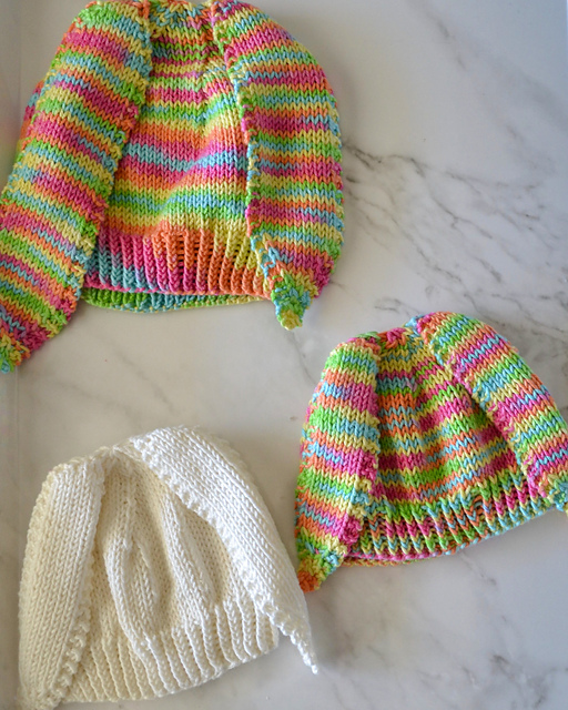 Ravelry: Flopsy Bunny Baby Beanie pattern by Sarah Elizabeth Arnold