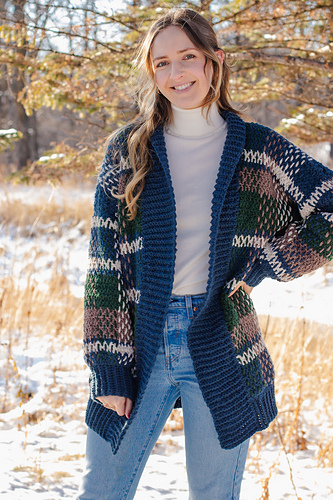 Ravelry: Plaid Cardigan pattern by Janine Myska