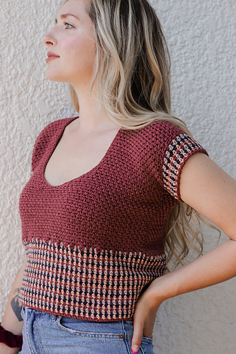 Ravelry: Jewel Tone Tee pattern by Janine Myska